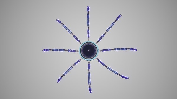 3D Spider Microbot model - TurboSquid 1965585