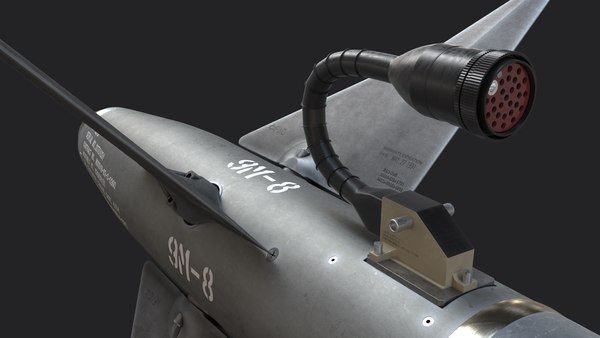 dxf aim-9m sidewinder missile