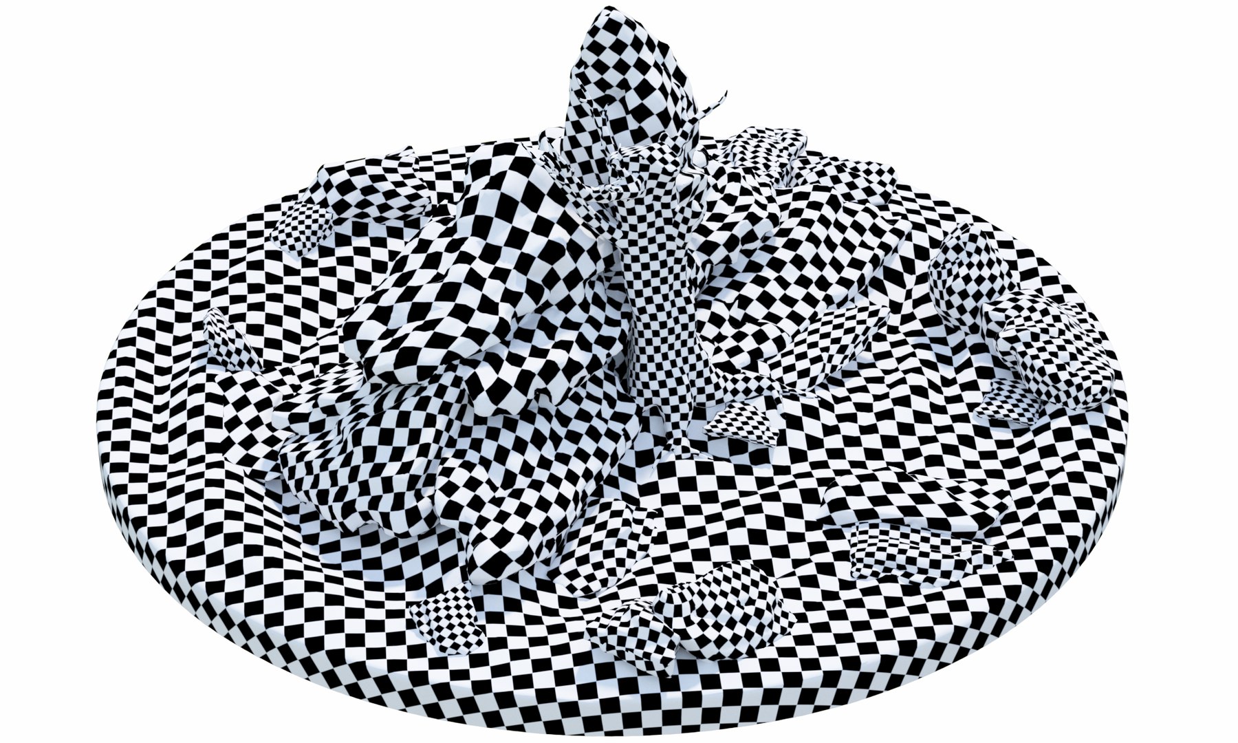 free rock tree 3d model