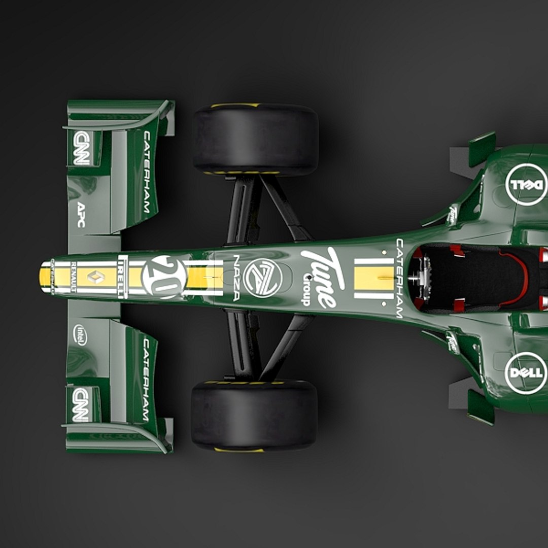 3ds max formula 1 2012 caterham