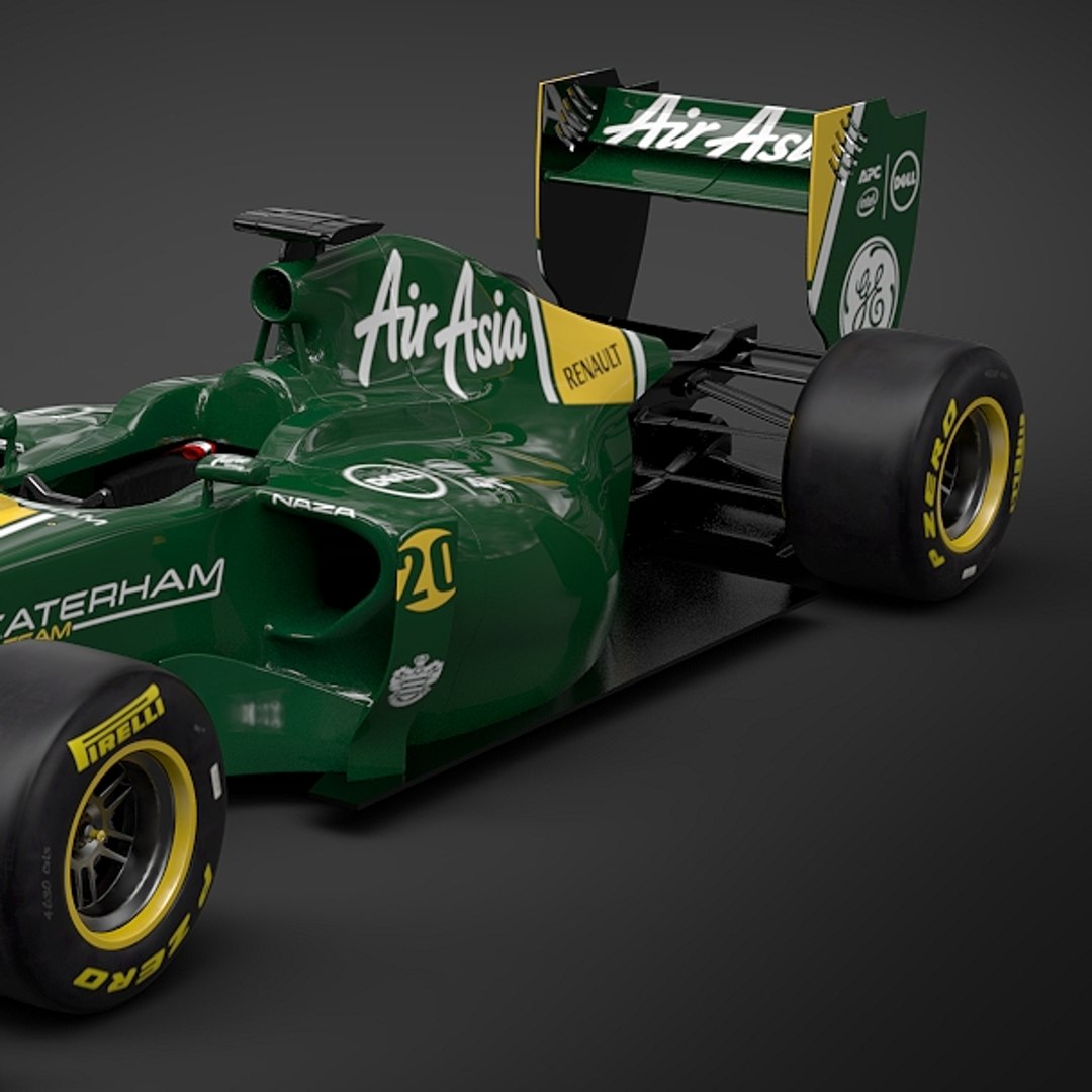 3ds max formula 1 2012 caterham