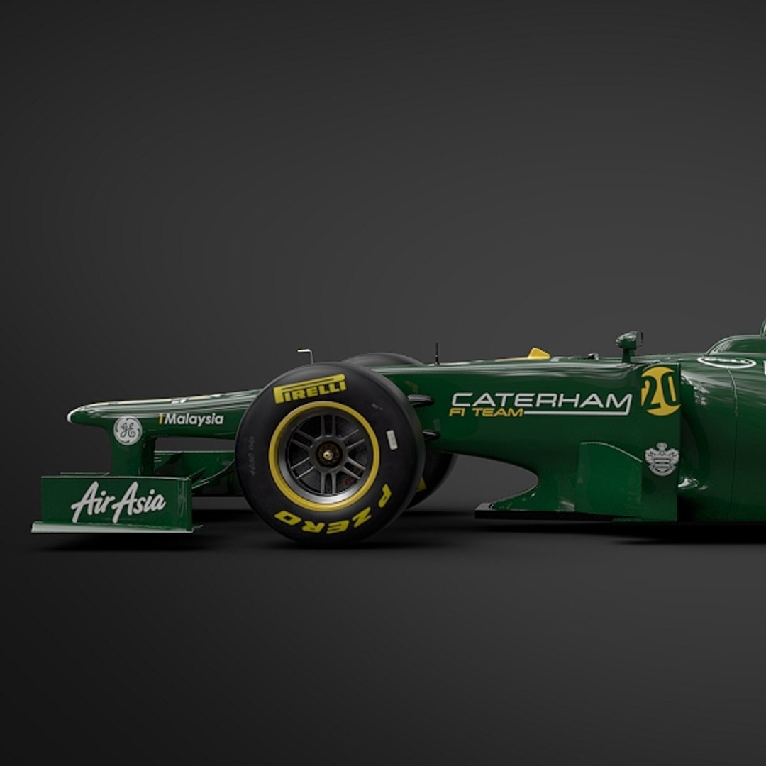 3ds max formula 1 2012 caterham