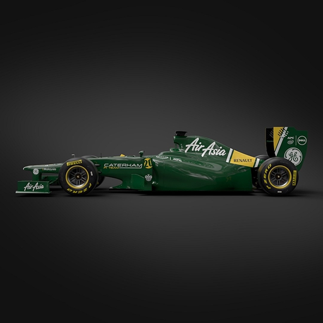 3ds max formula 1 2012 caterham