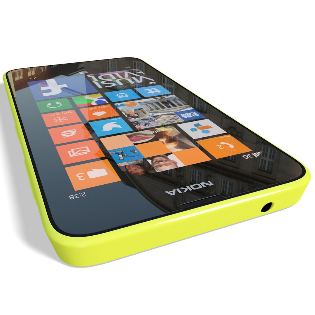Realistic Nokia Lumia 630