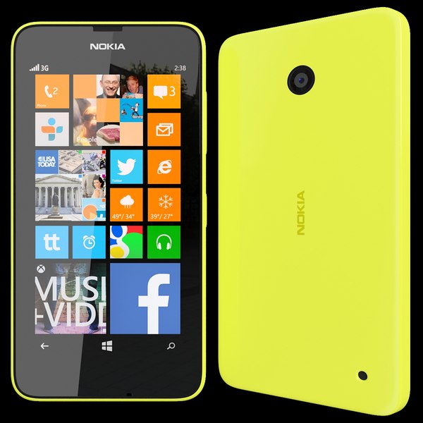 Nokia Lumia 630 Yellow