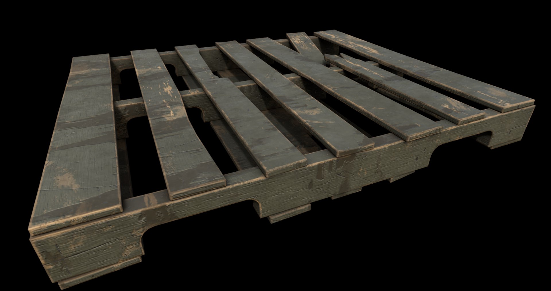 Pallets Model - TurboSquid 2262454