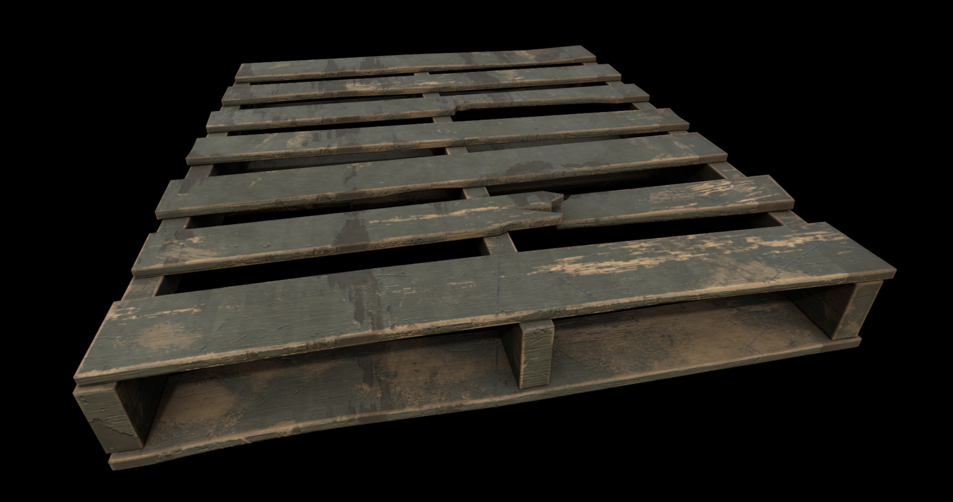 Pallets Model - TurboSquid 2262454