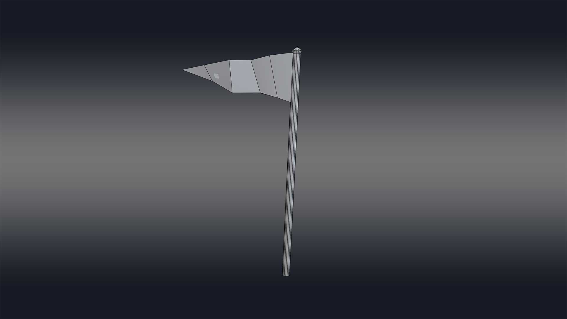 Free 3D Pennant Flag 3D Model Model - TurboSquid 2148157