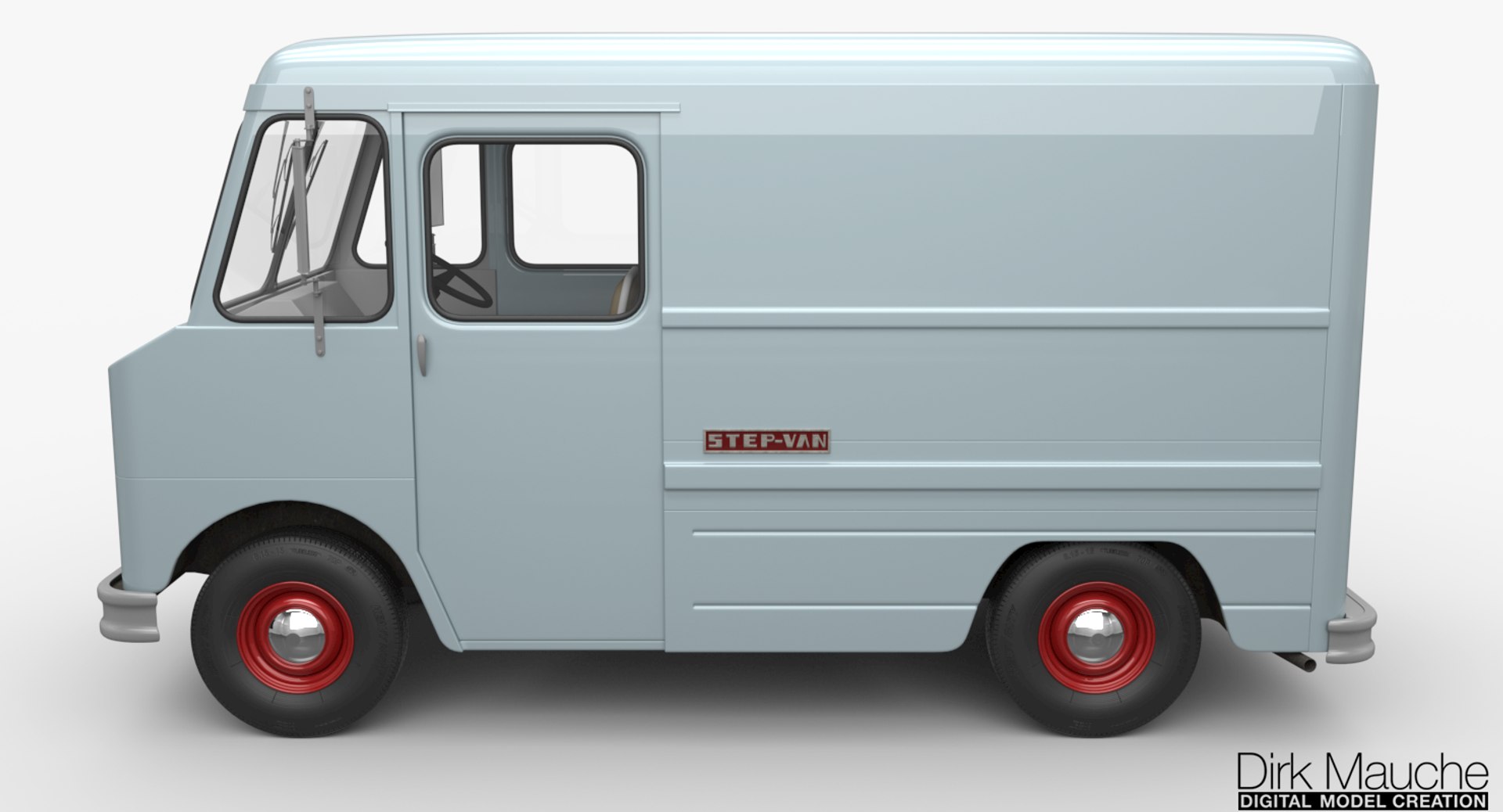 Chevrolet P10 Step Van 3d Obj