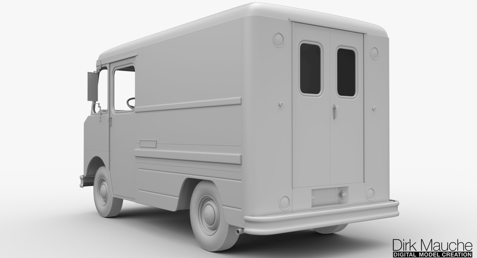 chevrolet p10 step van 3d obj