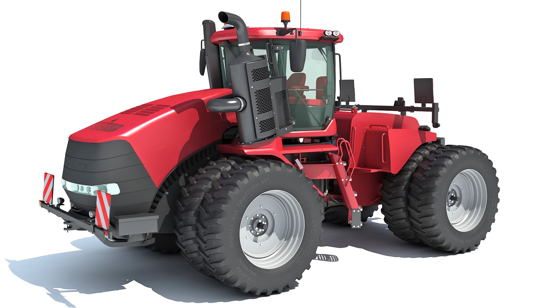 Wheeled articulated tractor 3D - TurboSquid 1618776