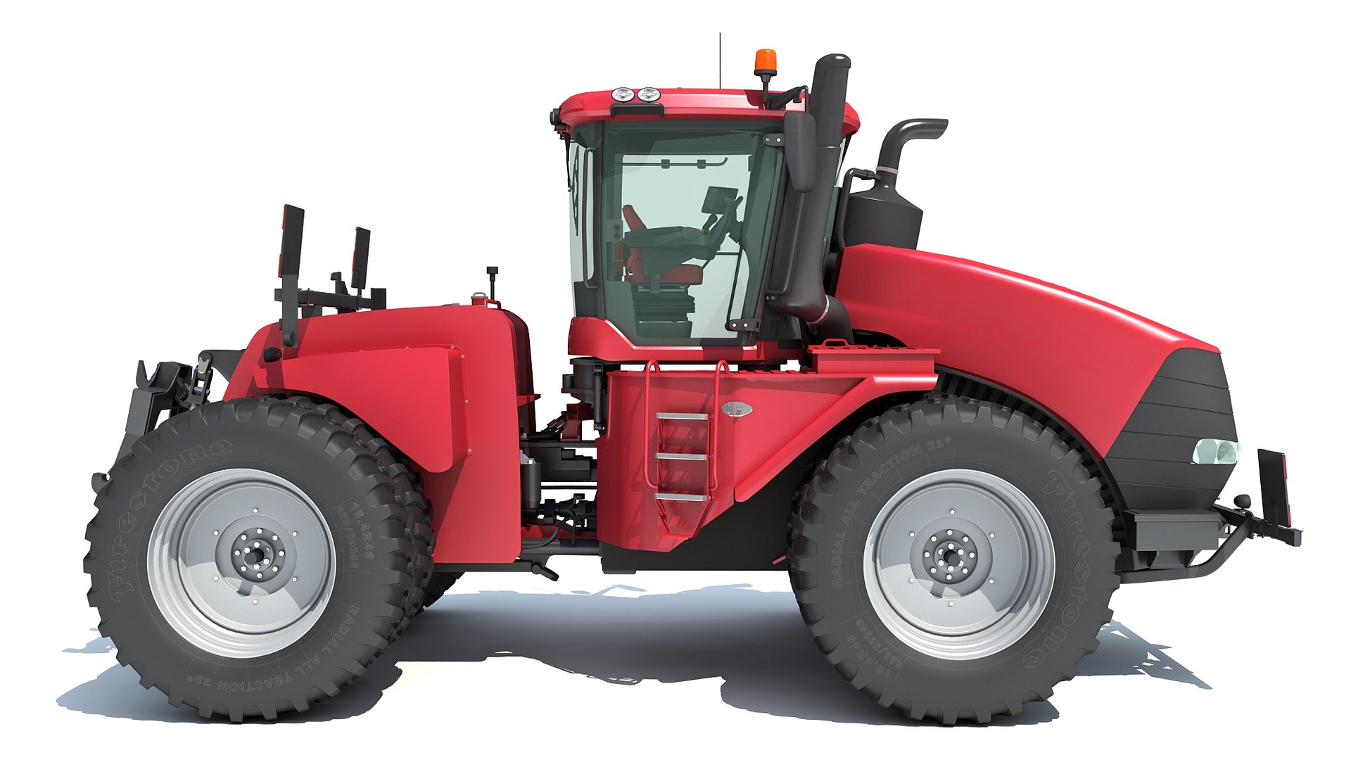 Wheeled Articulated Tractor 3D - TurboSquid 1618776