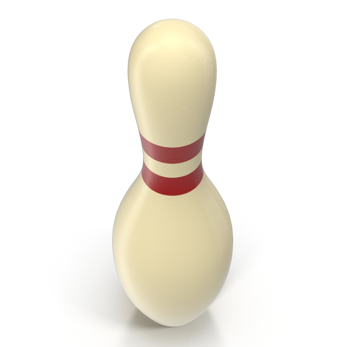 bowling pin modeled 3d model