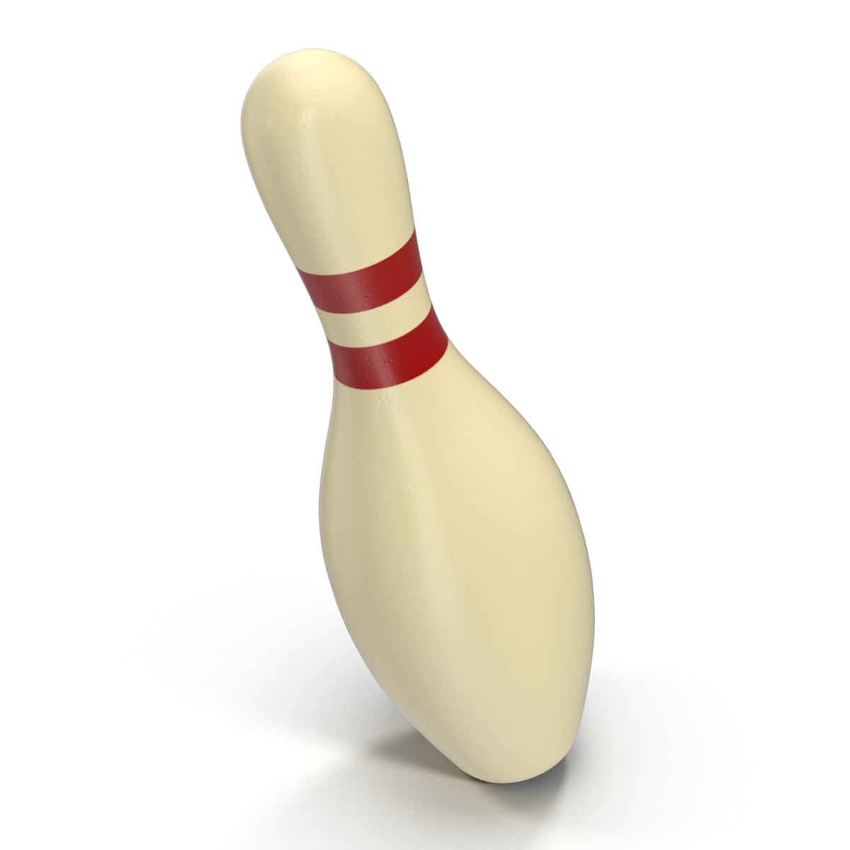 bowling pin modeled 3d model