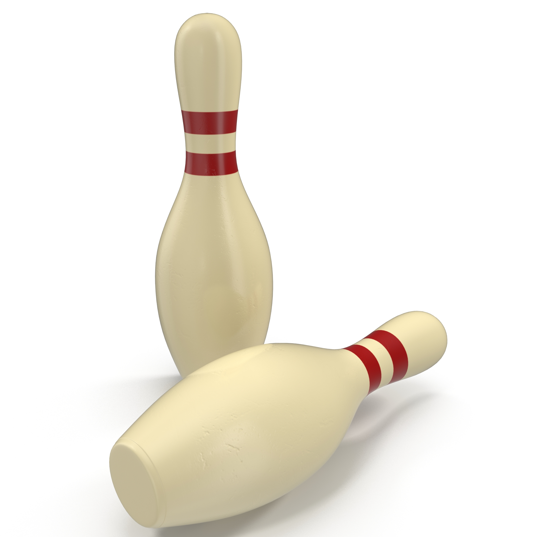 bowling pin modeled 3d model