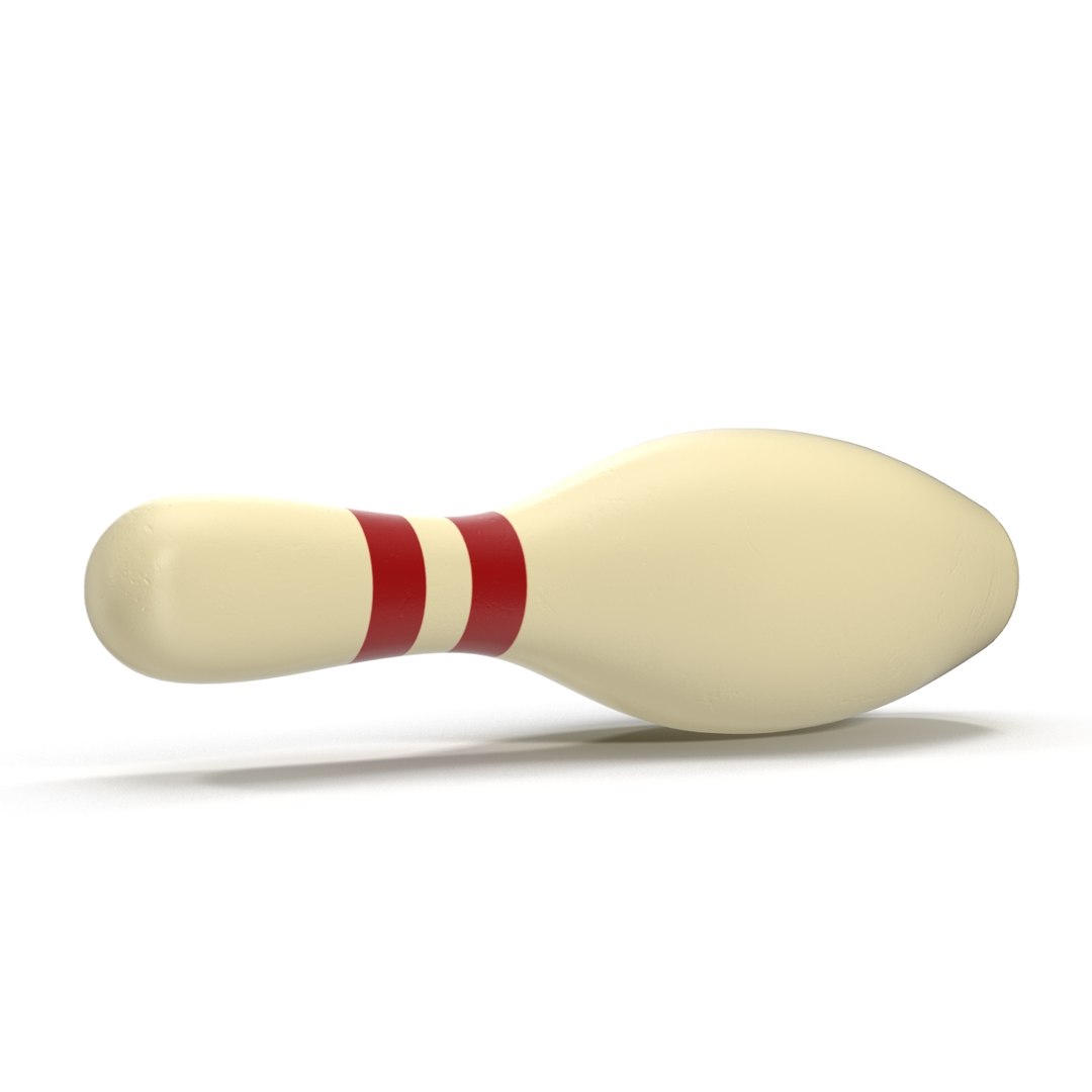 Bowling Pin Modeled 3d Model