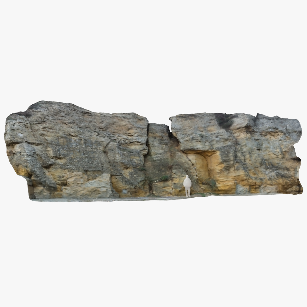 3D model limestone big size rock - TurboSquid 1250823