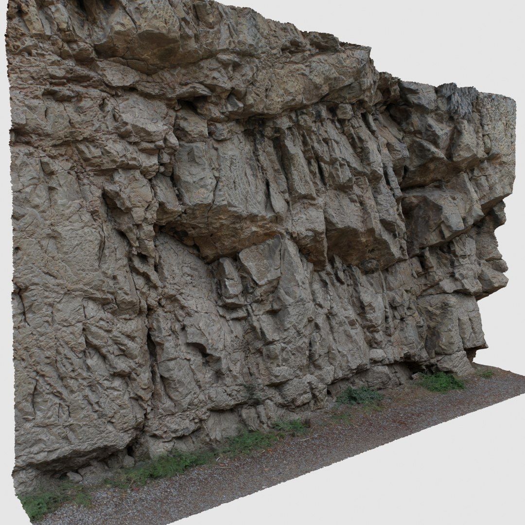 Scan Cliff Wall 3D - TurboSquid 1646748