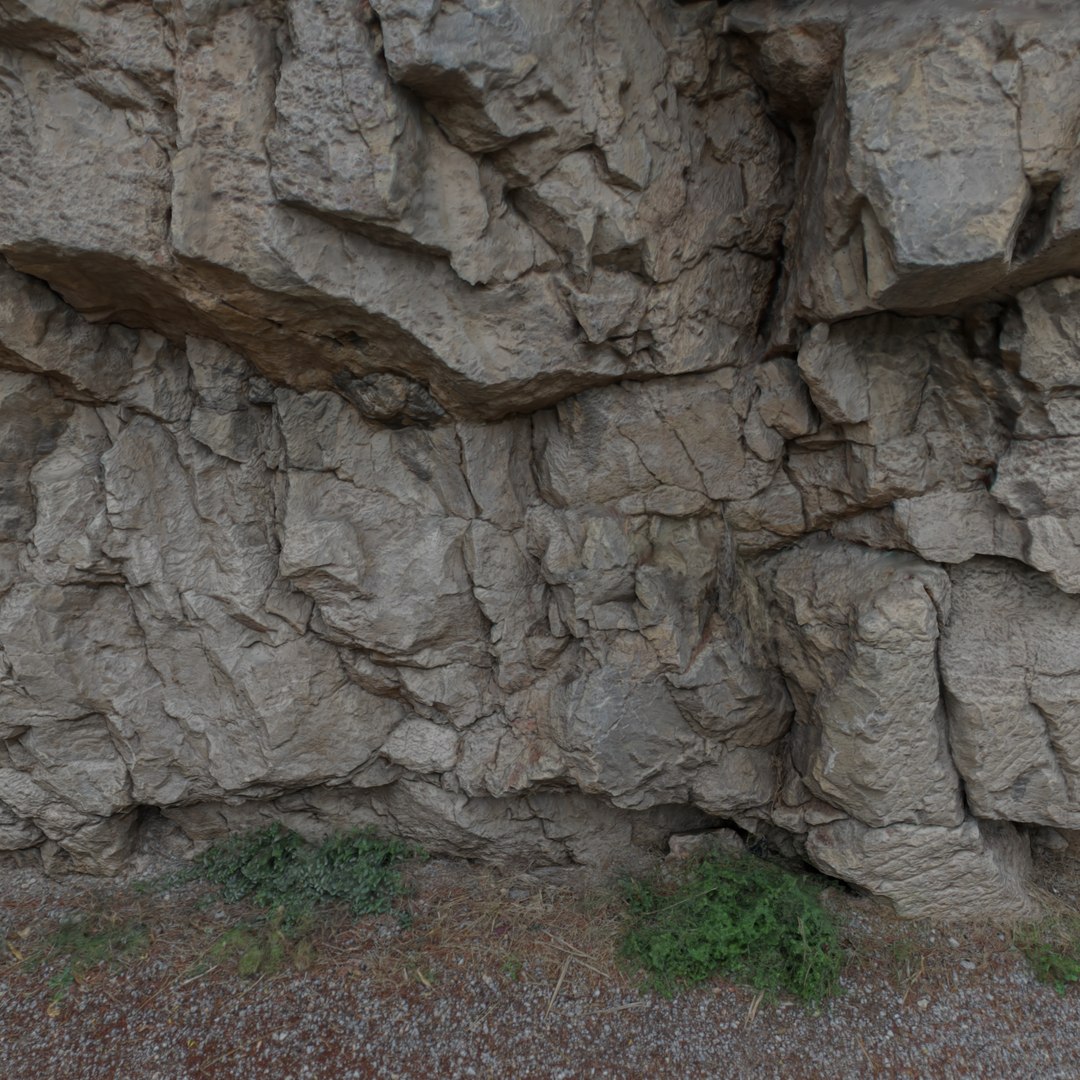 Scan Cliff Wall 3D - TurboSquid 1646748