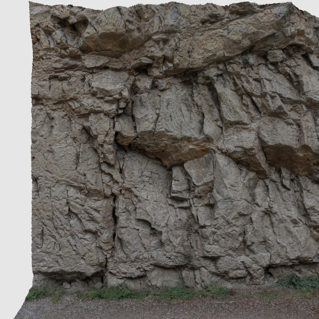 Scan Cliff Wall 3D - TurboSquid 1646748