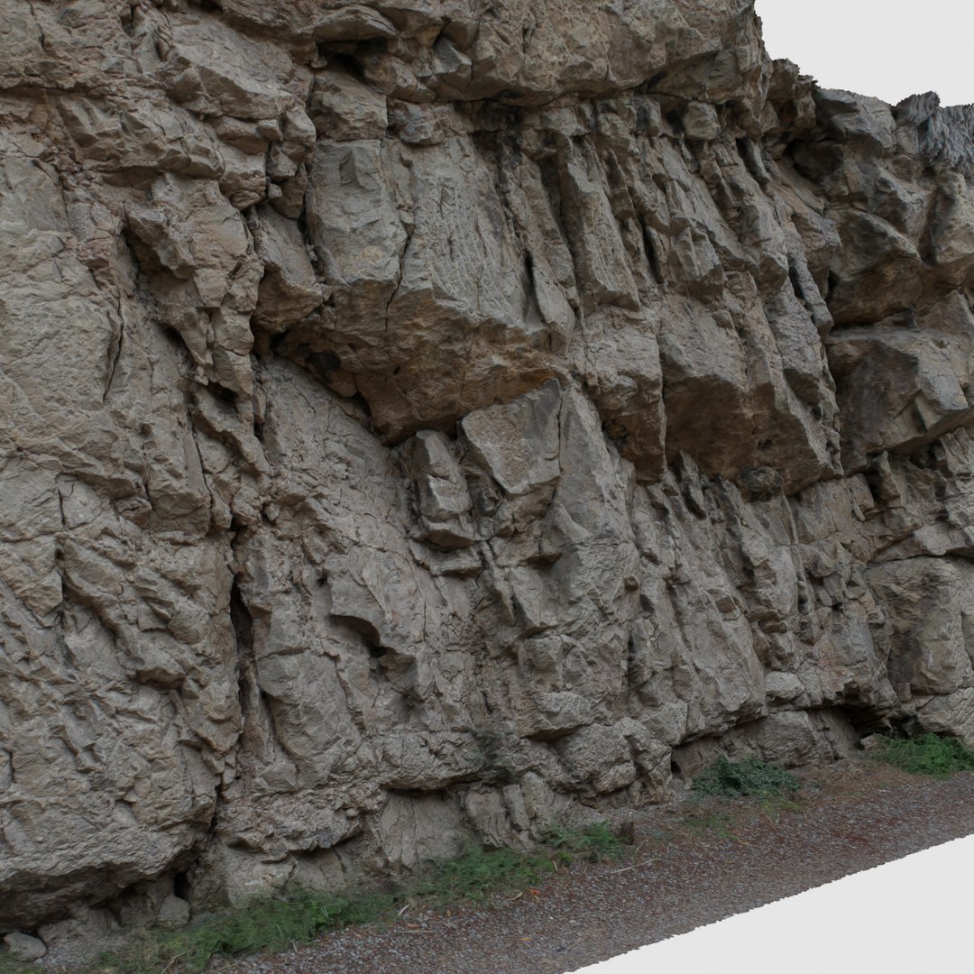 Scan Cliff Wall 3D - TurboSquid 1646748