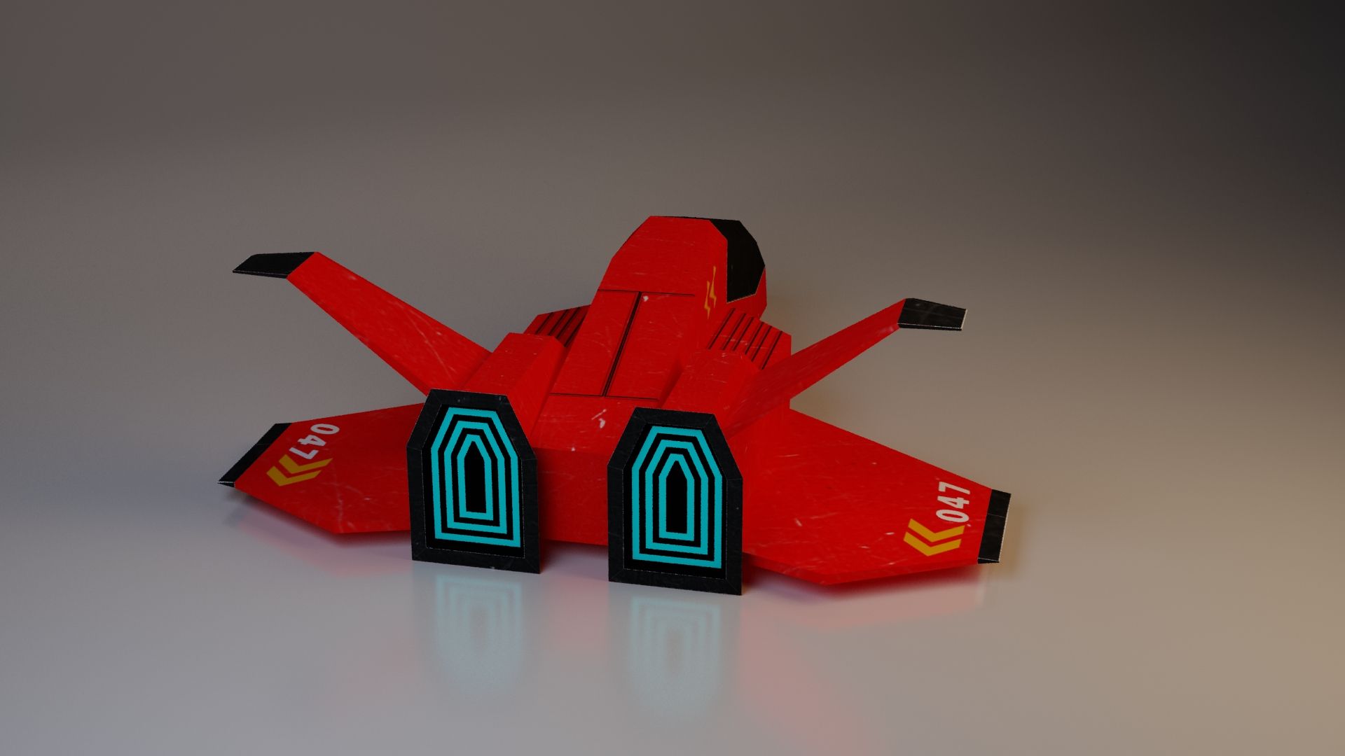 modelo 3d Nave espacial Low-poly Toy Low-poly Modelo 3D - TurboSquid ...