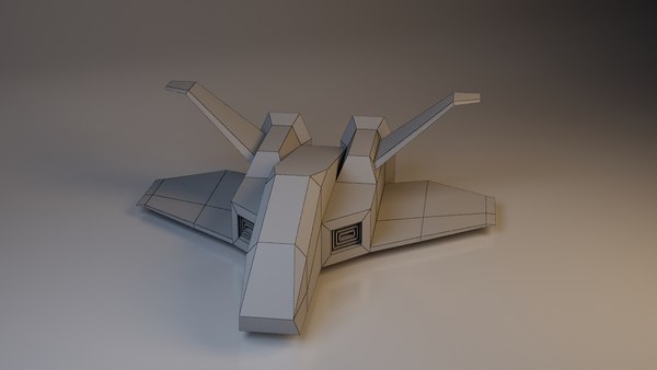 modelo 3d Nave espacial Low-poly Toy Low-poly Modelo 3D - TurboSquid ...