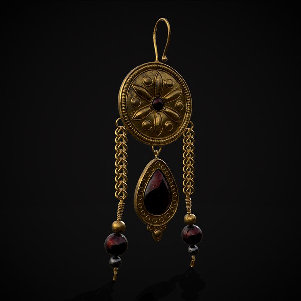 Earrings 3D Models for Download | TurboSquid