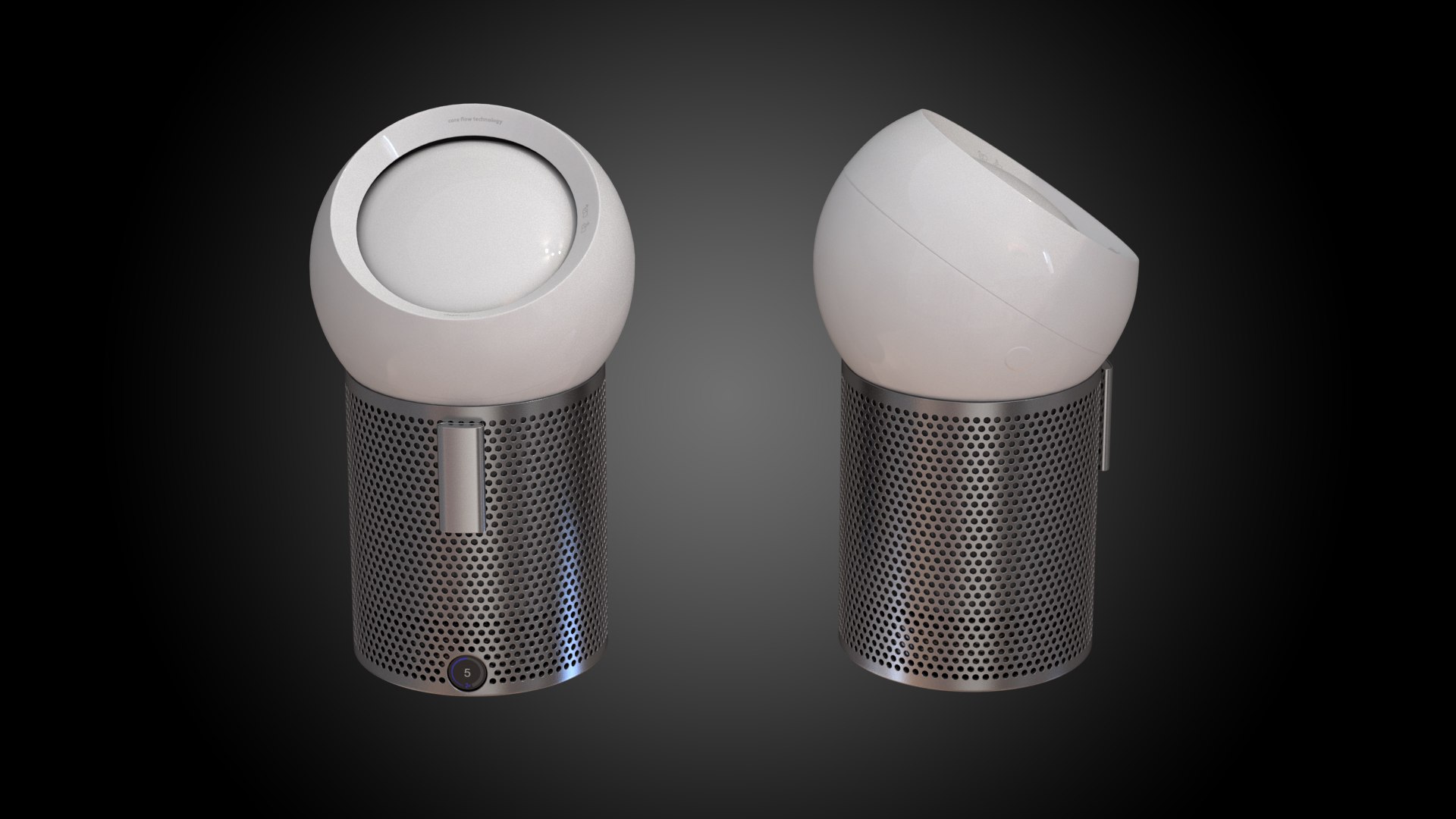 Dyson Purifying Fans Collection 3D Model - TurboSquid 1845640