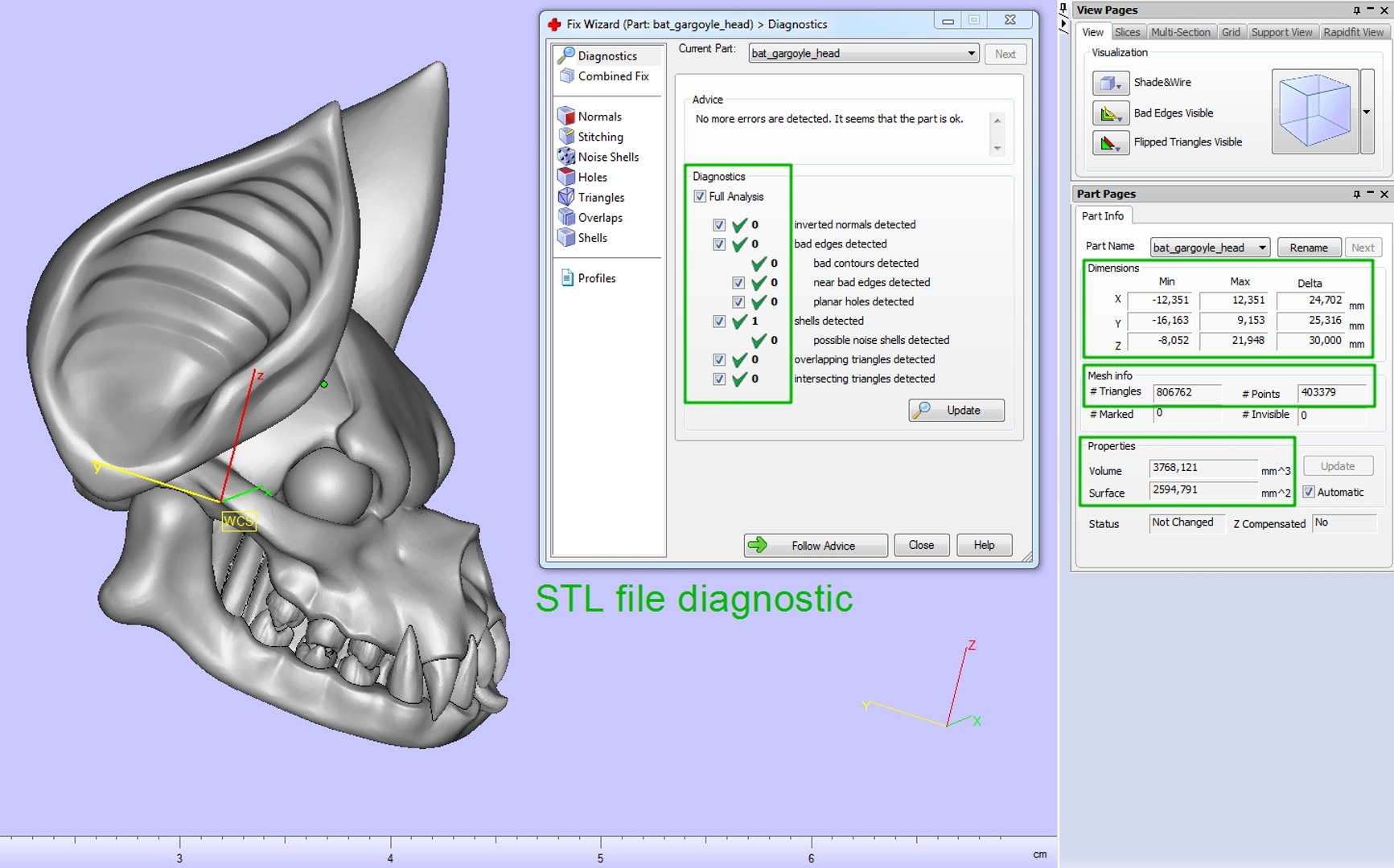 Bat Gargoyle Head Model - TurboSquid 1874717
