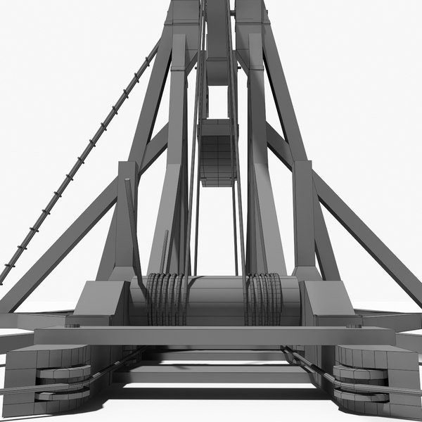 3d model trebuchet