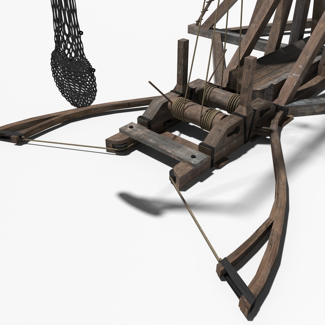3d Model Trebuchet