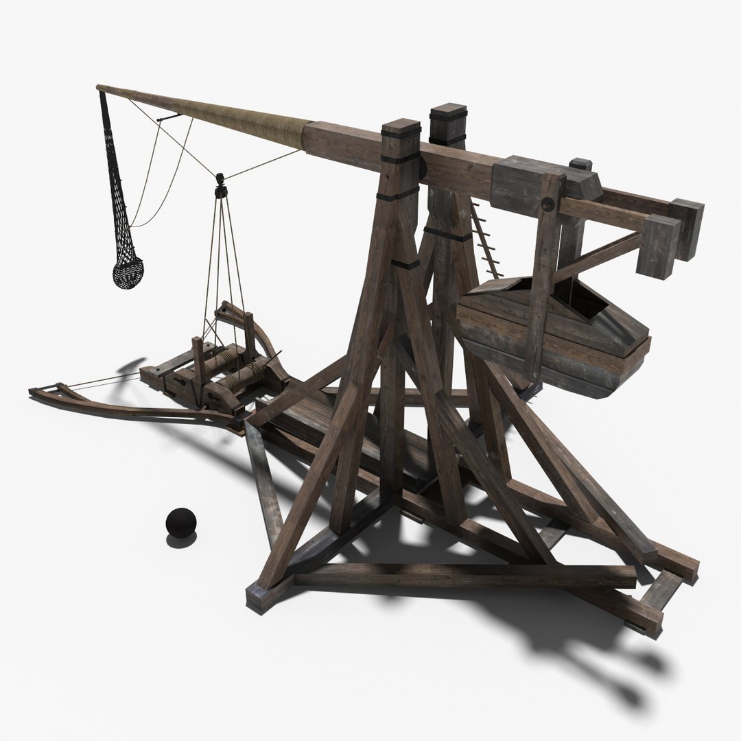 3d Model Trebuchet