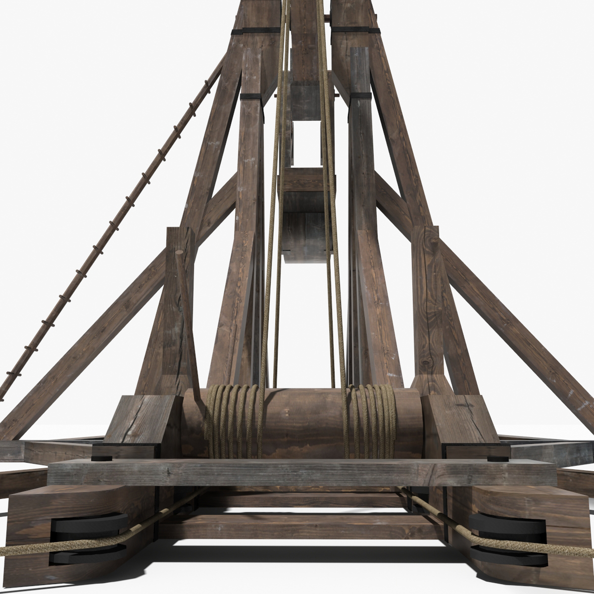 3d model trebuchet