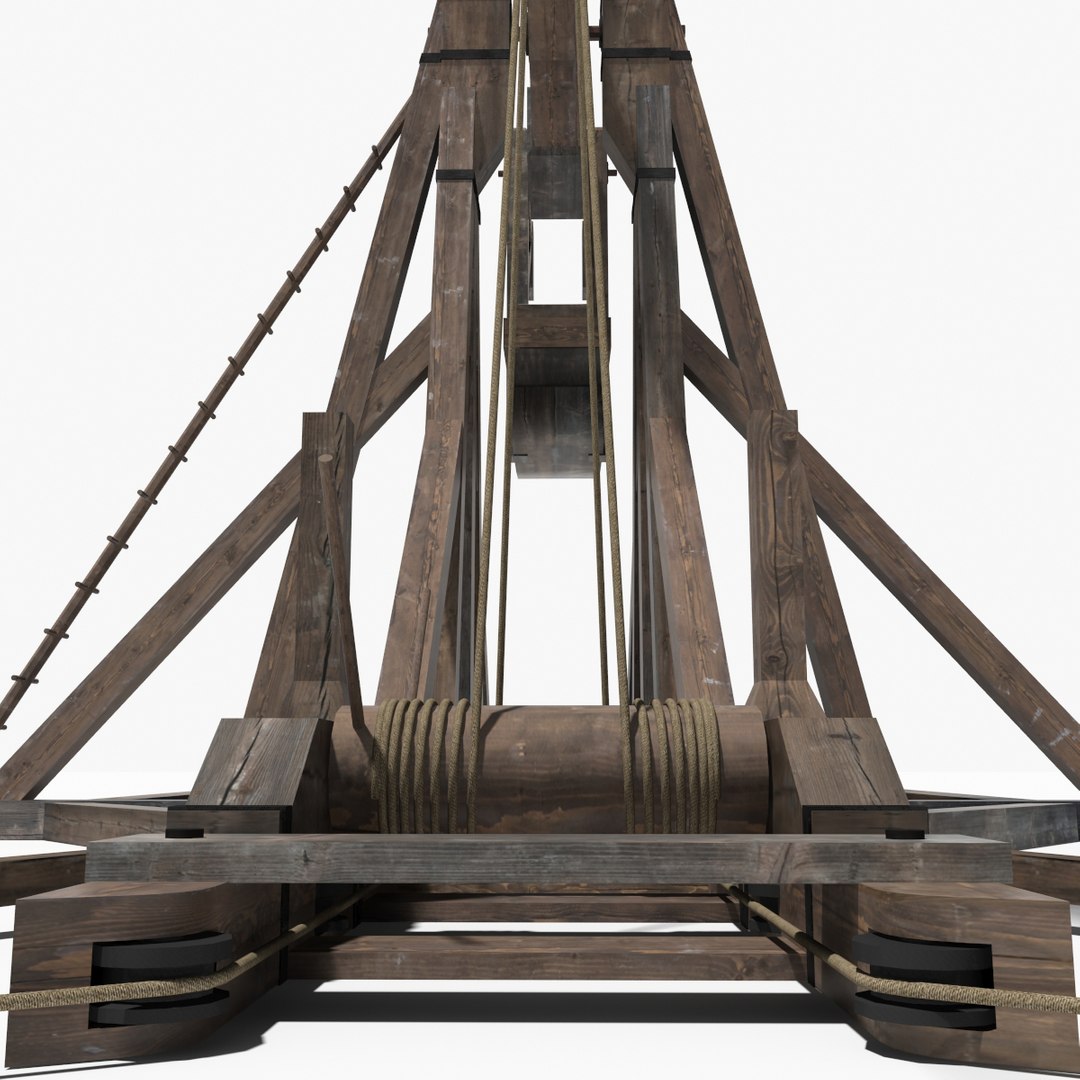 3d Model Trebuchet