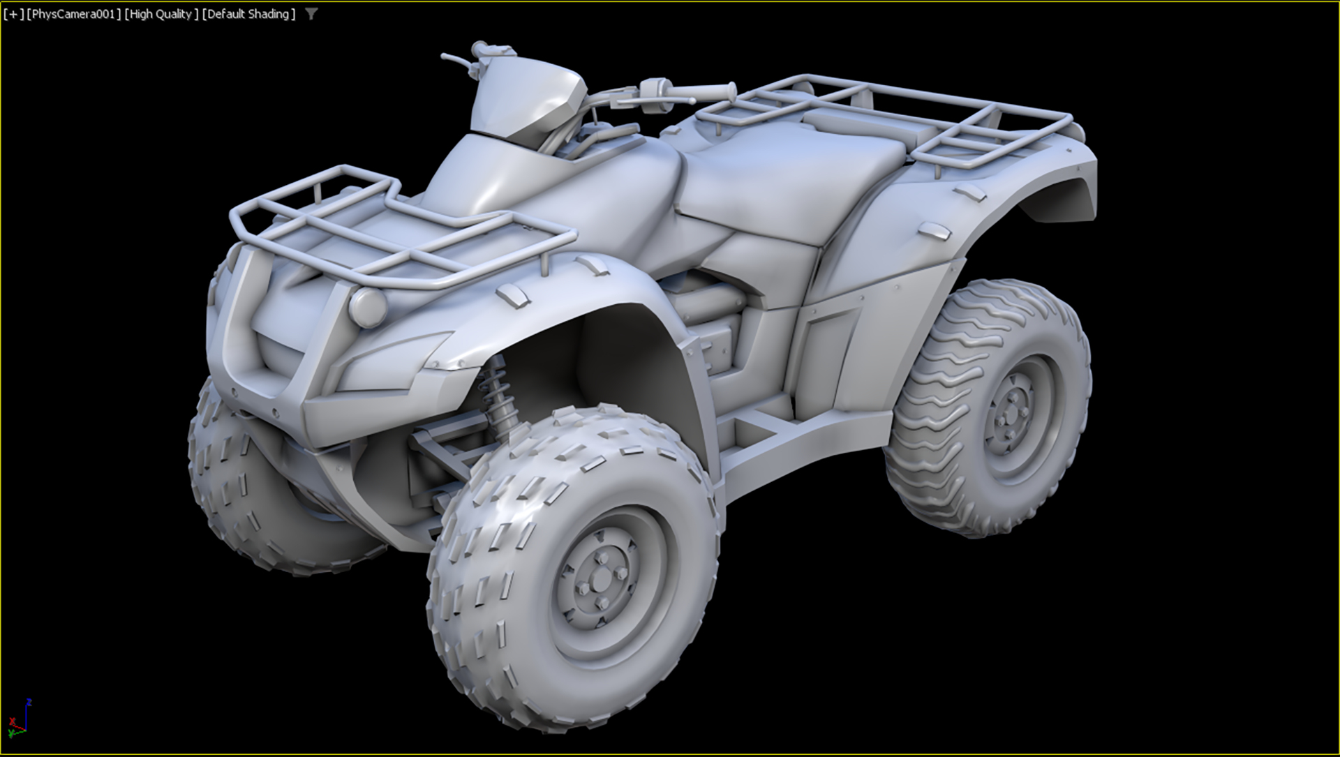 3D ATV4wheeler model - TurboSquid 2050437