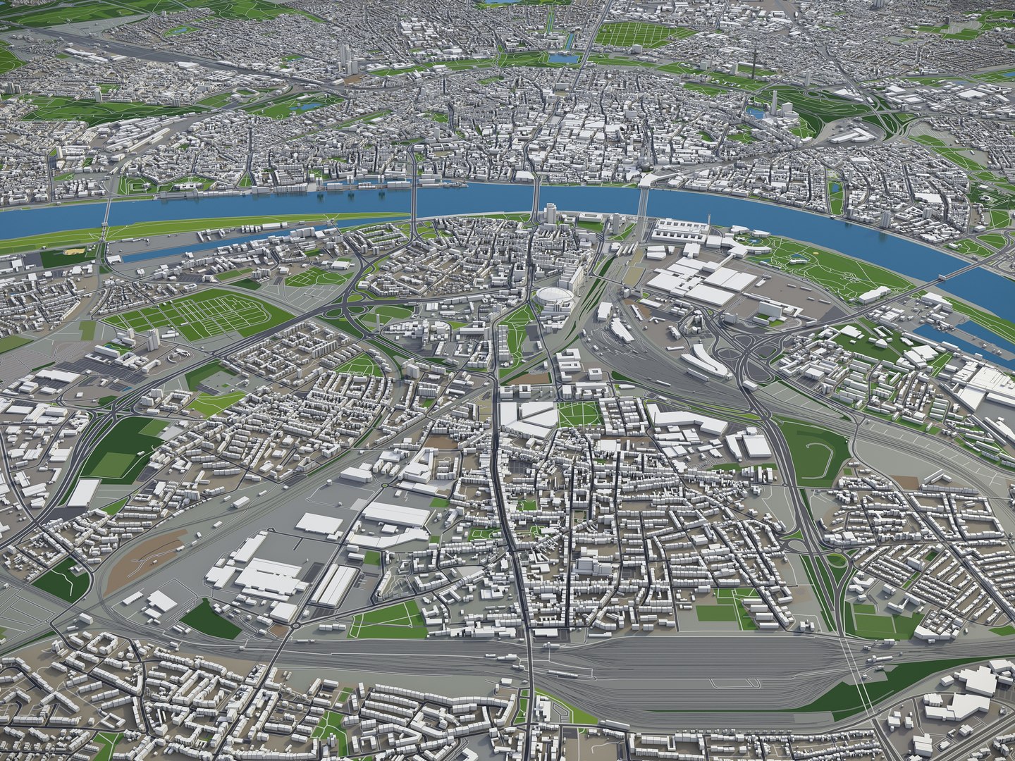 City Koln - 3D Model - TurboSquid 1397691