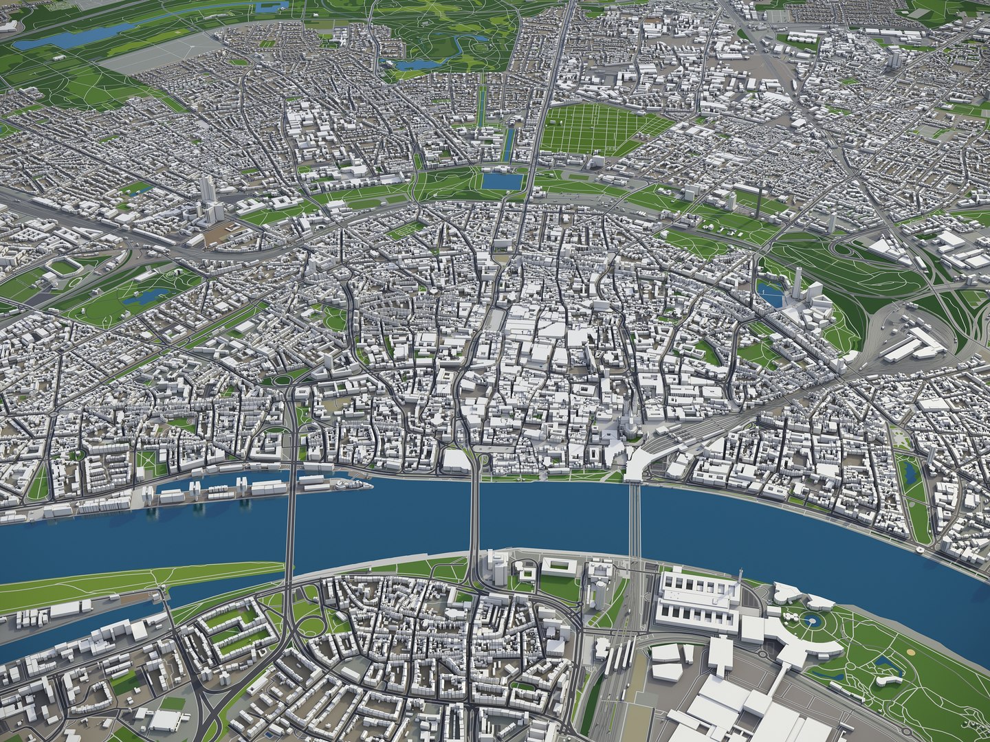 City Koln - 3D Model - TurboSquid 1397691