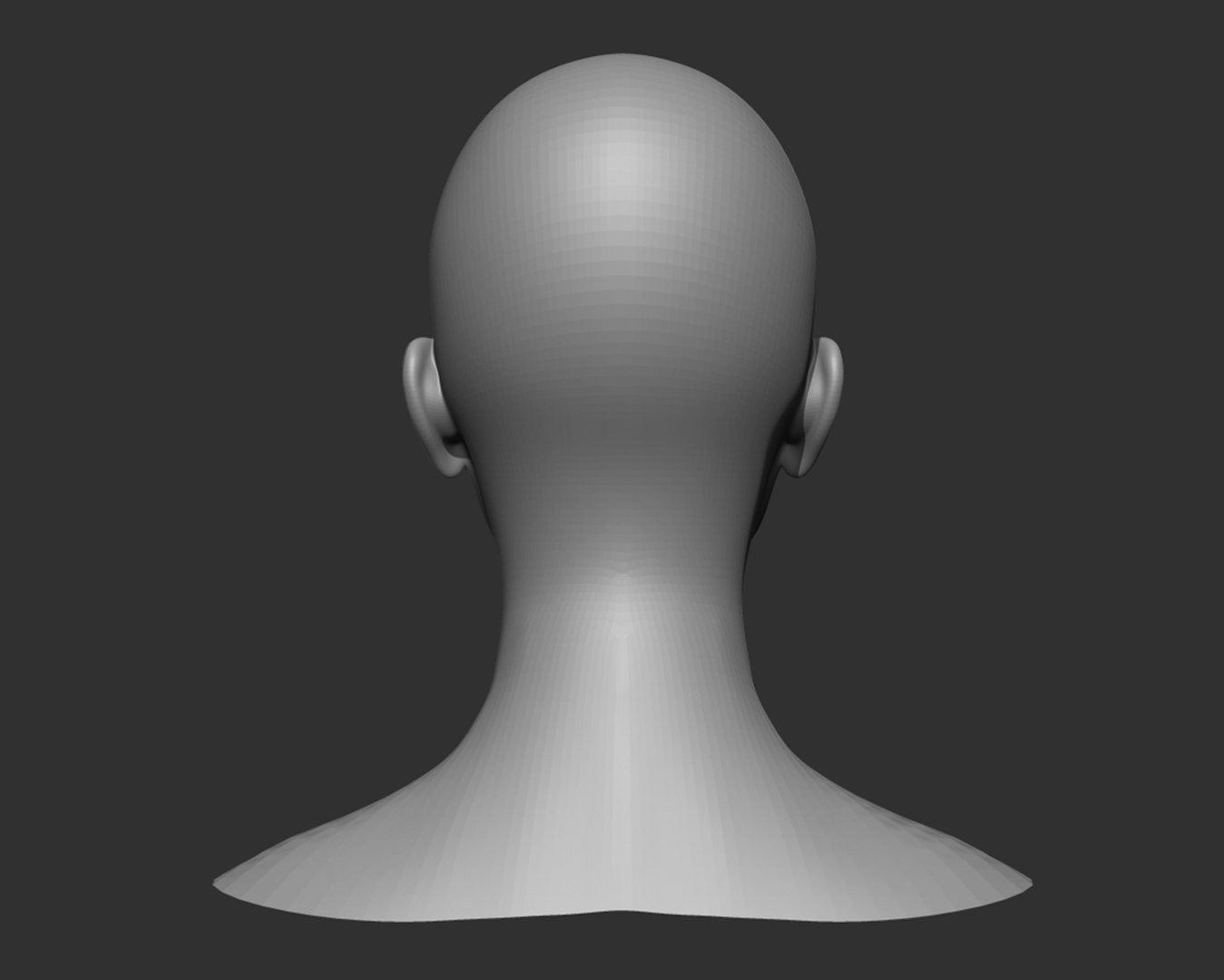 Female Head Realistic Base Mesh Model - TurboSquid 1549846
