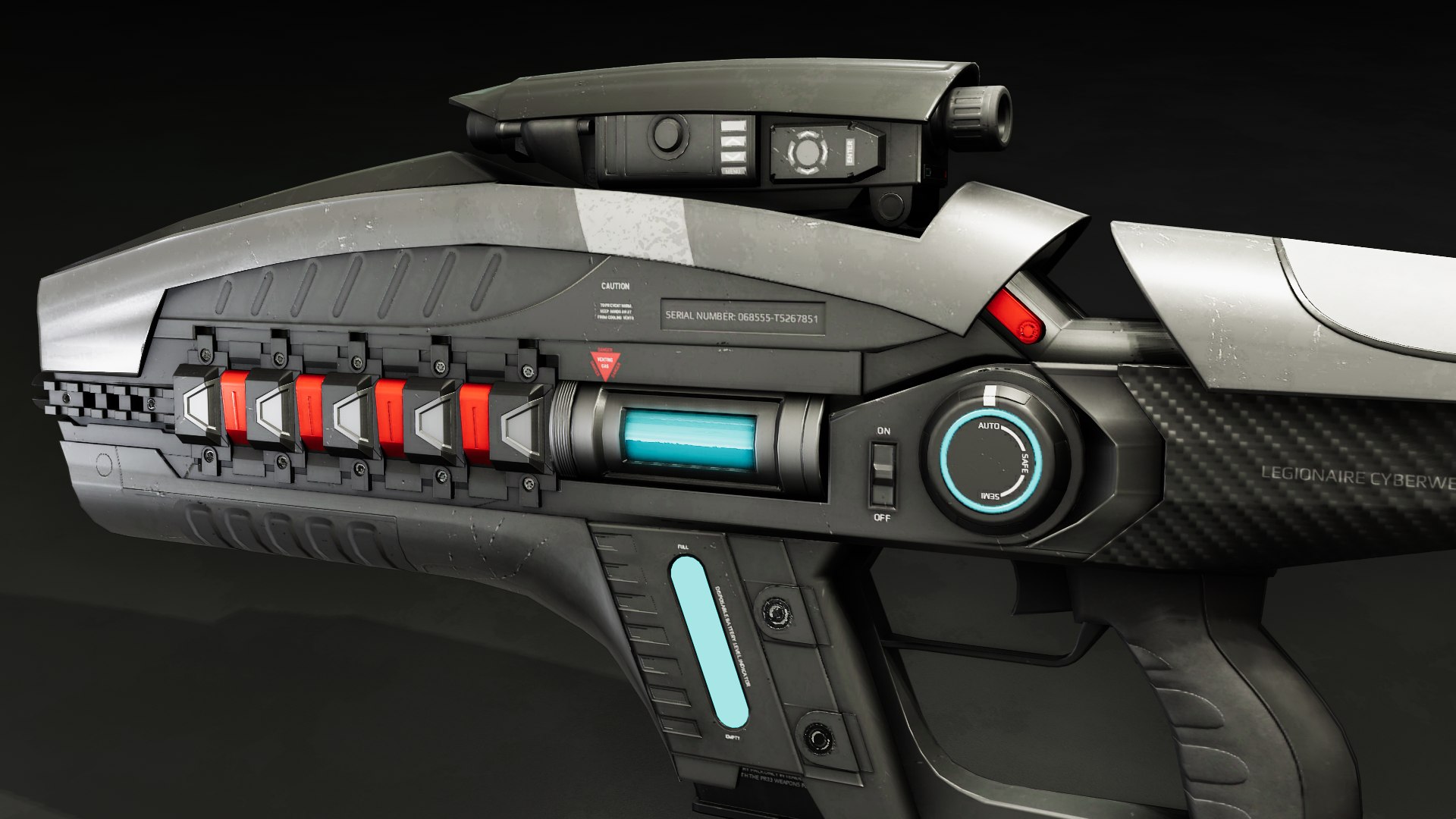 3D Plasma Rifle - TurboSquid 1765751