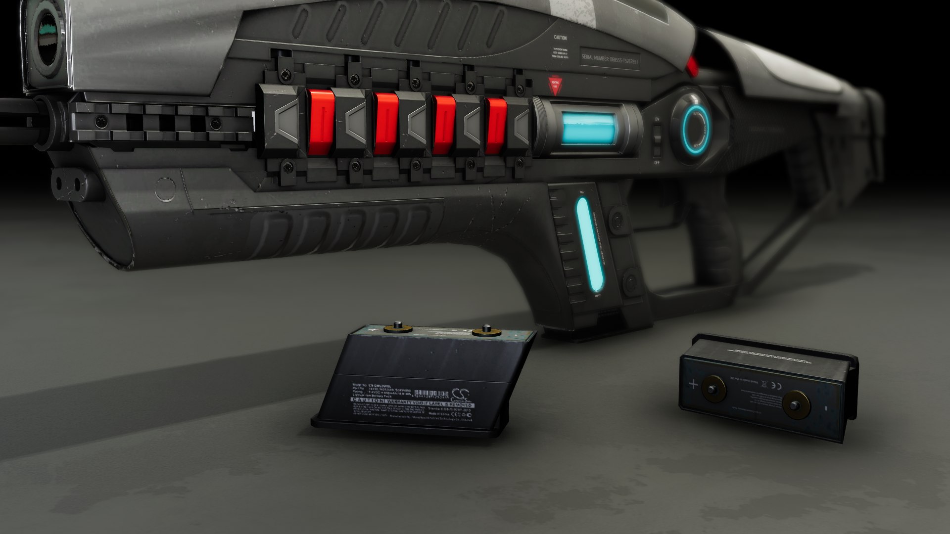 3D Plasma Rifle - TurboSquid 1765751