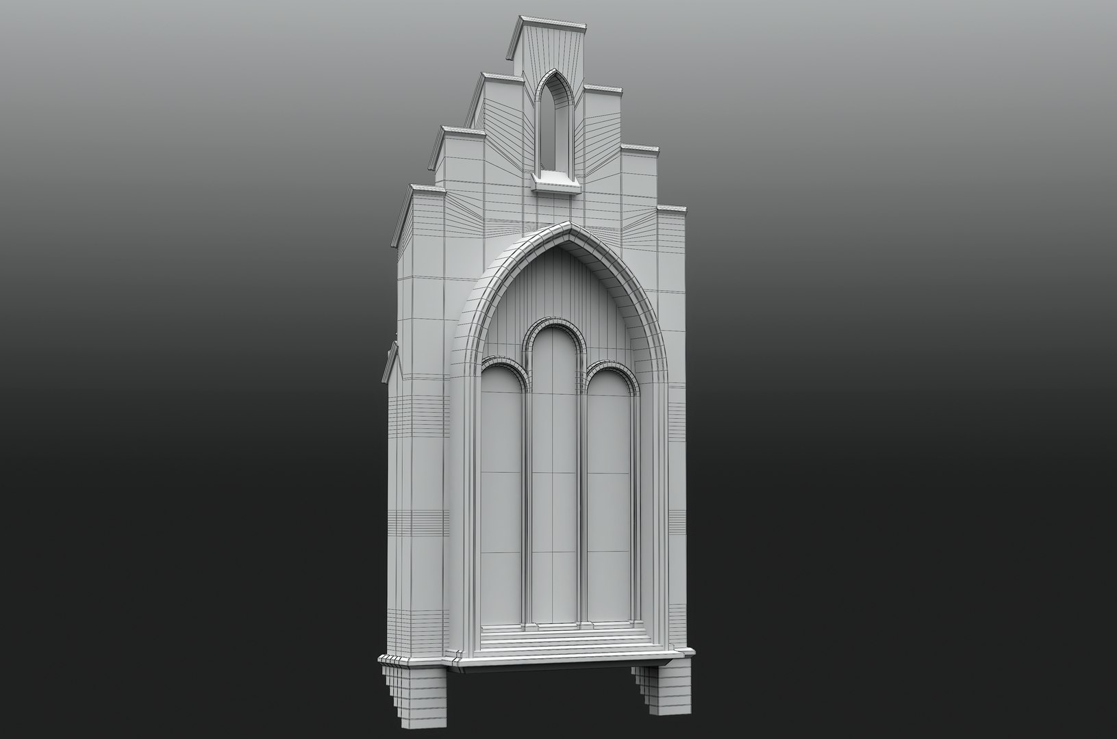 Gothic Window 05 3D - TurboSquid 1460466