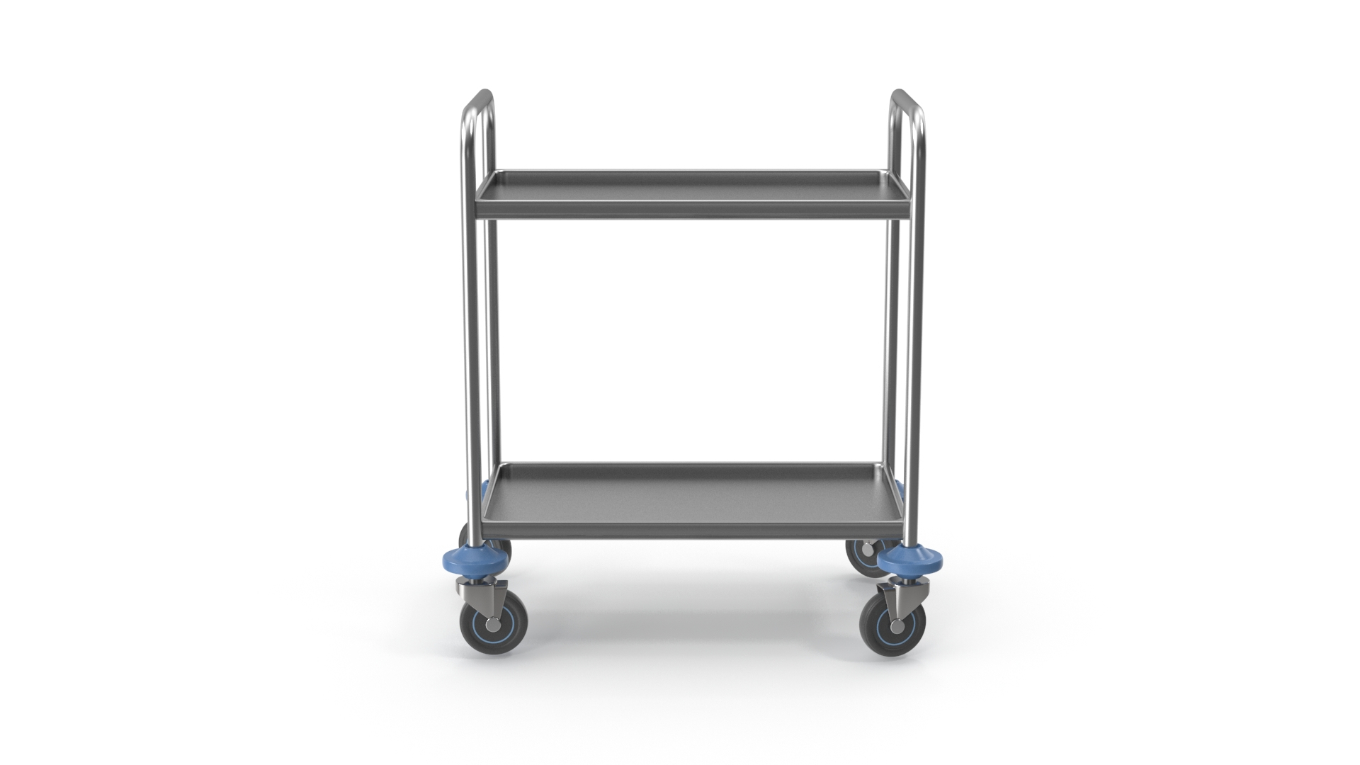 Medical Stainless Steel Trolley 3D Model - TurboSquid 2119940