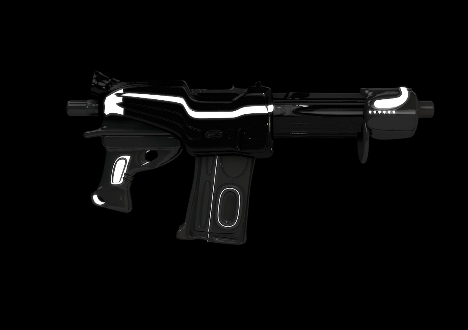 Gun 3D Model - TurboSquid 1200860