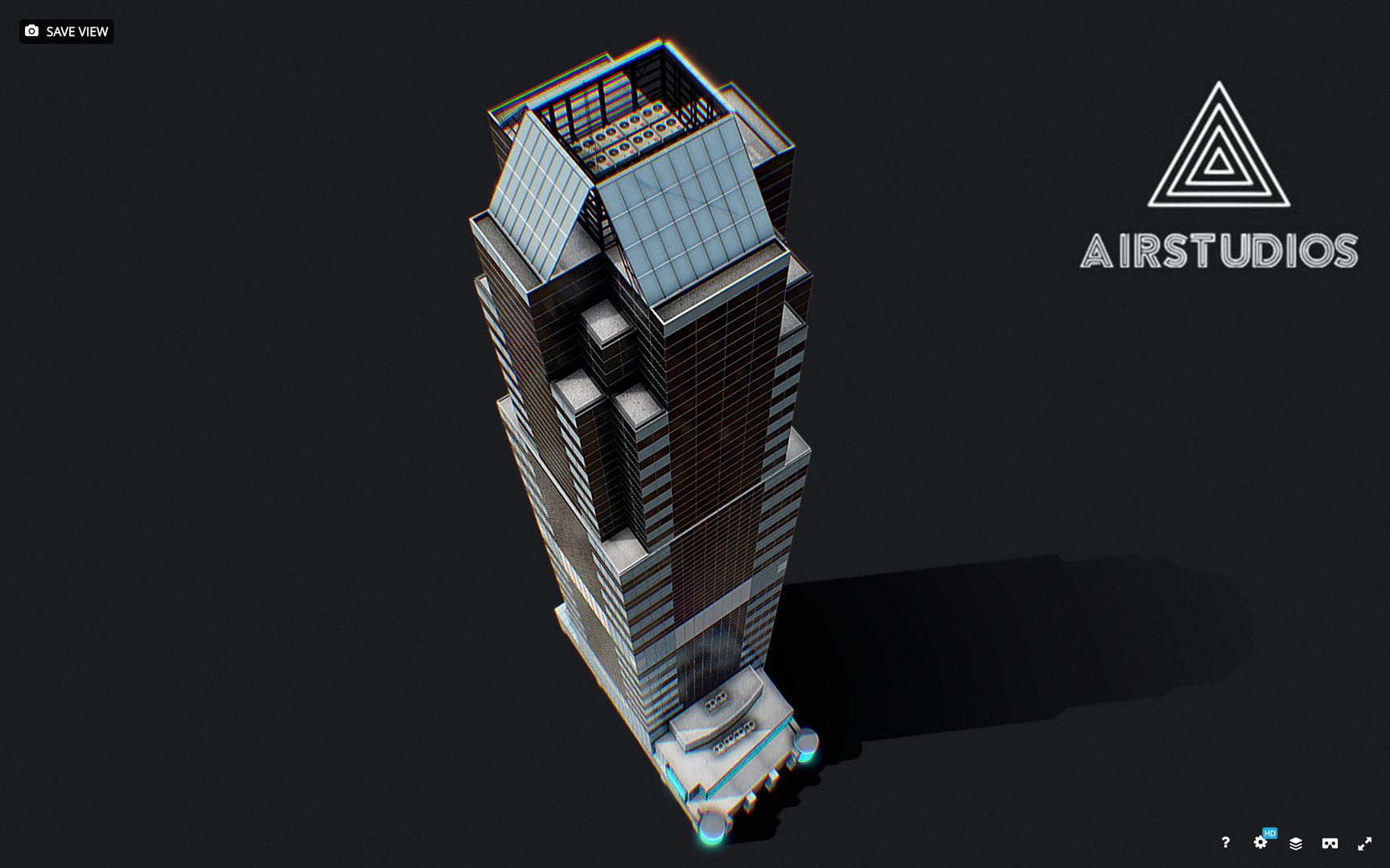 Times Square Building 3D Model - TurboSquid 1886845