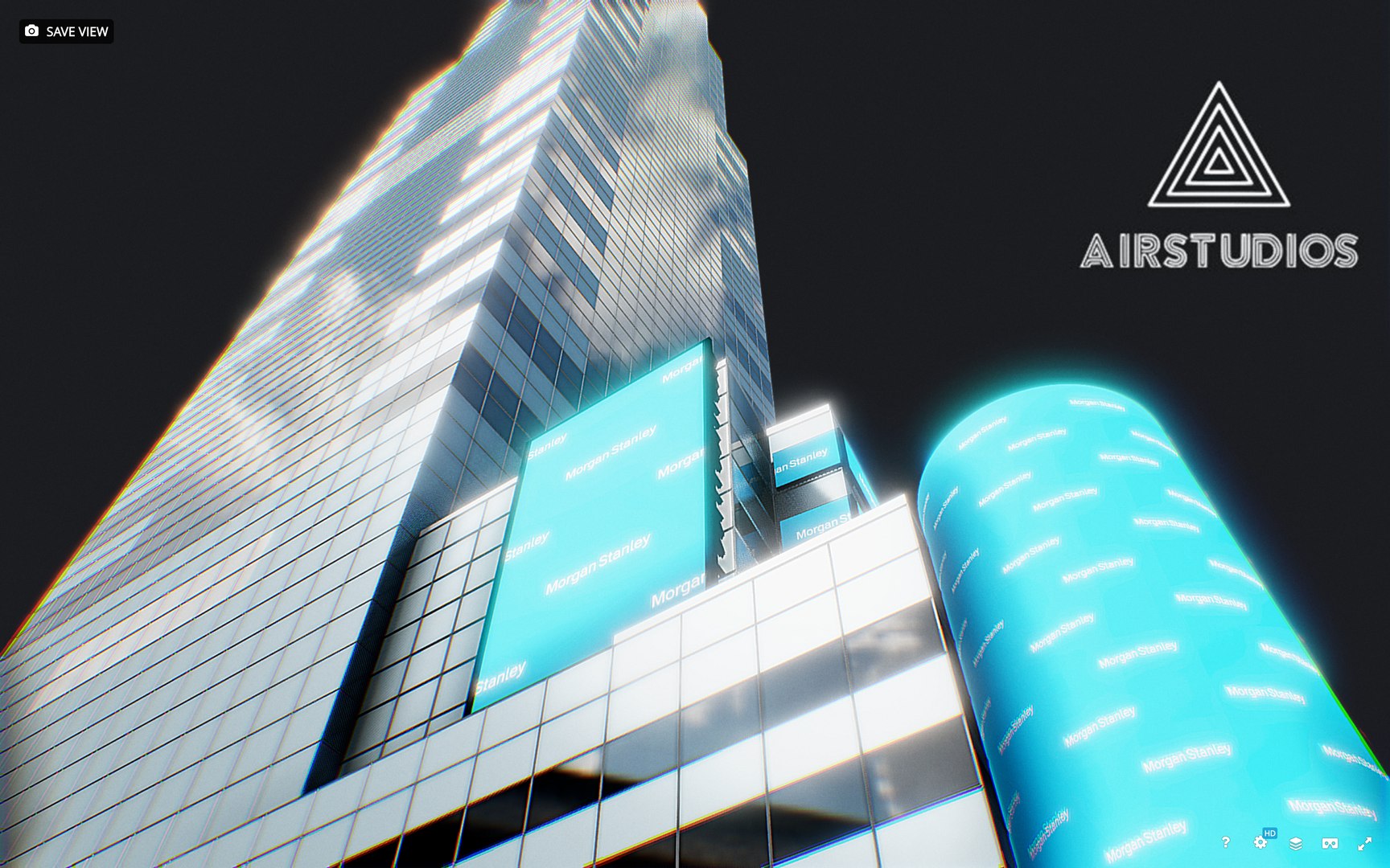 Times Square Building 3D Model - TurboSquid 1886845