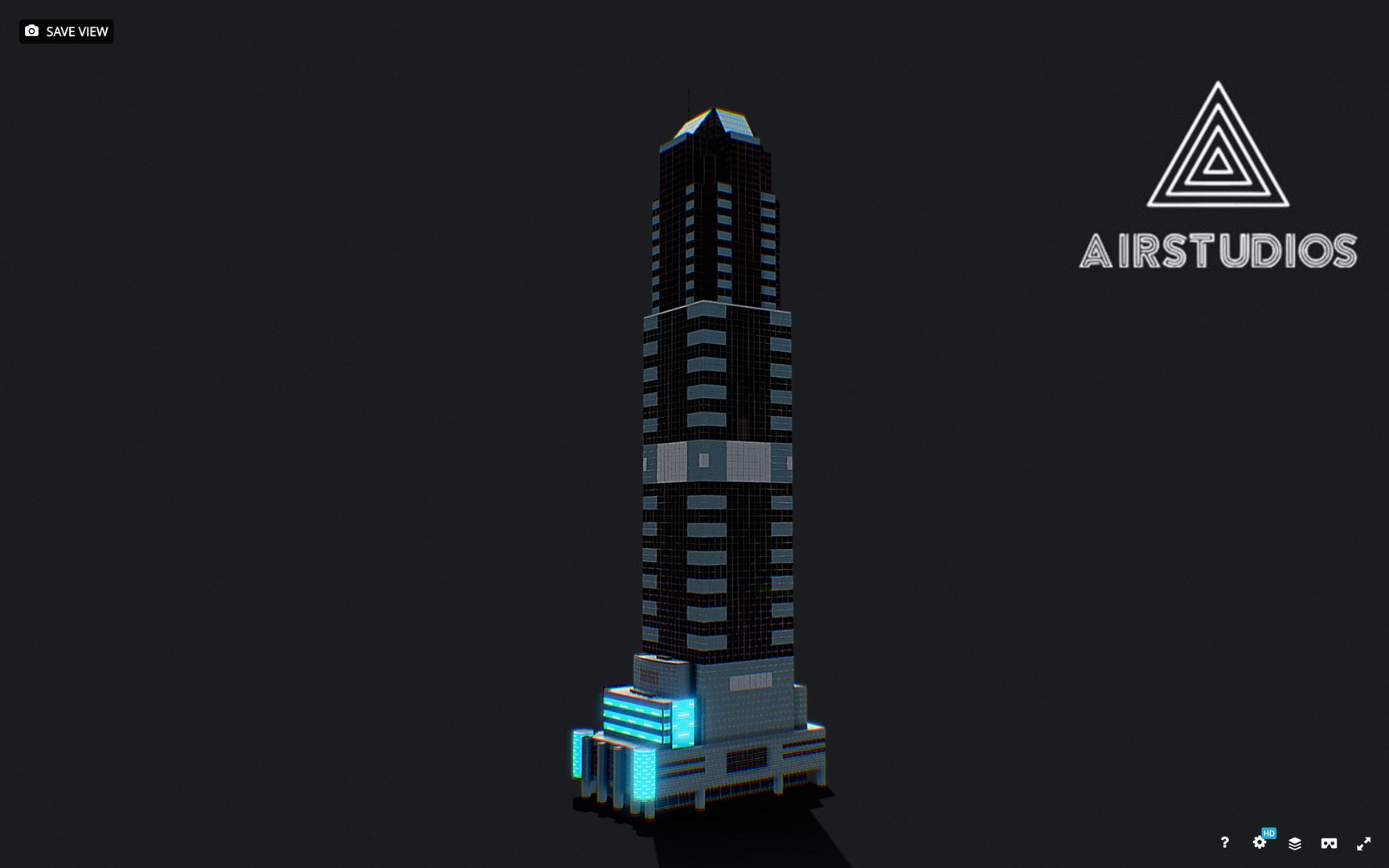Times Square Building 3D Model - TurboSquid 1886845