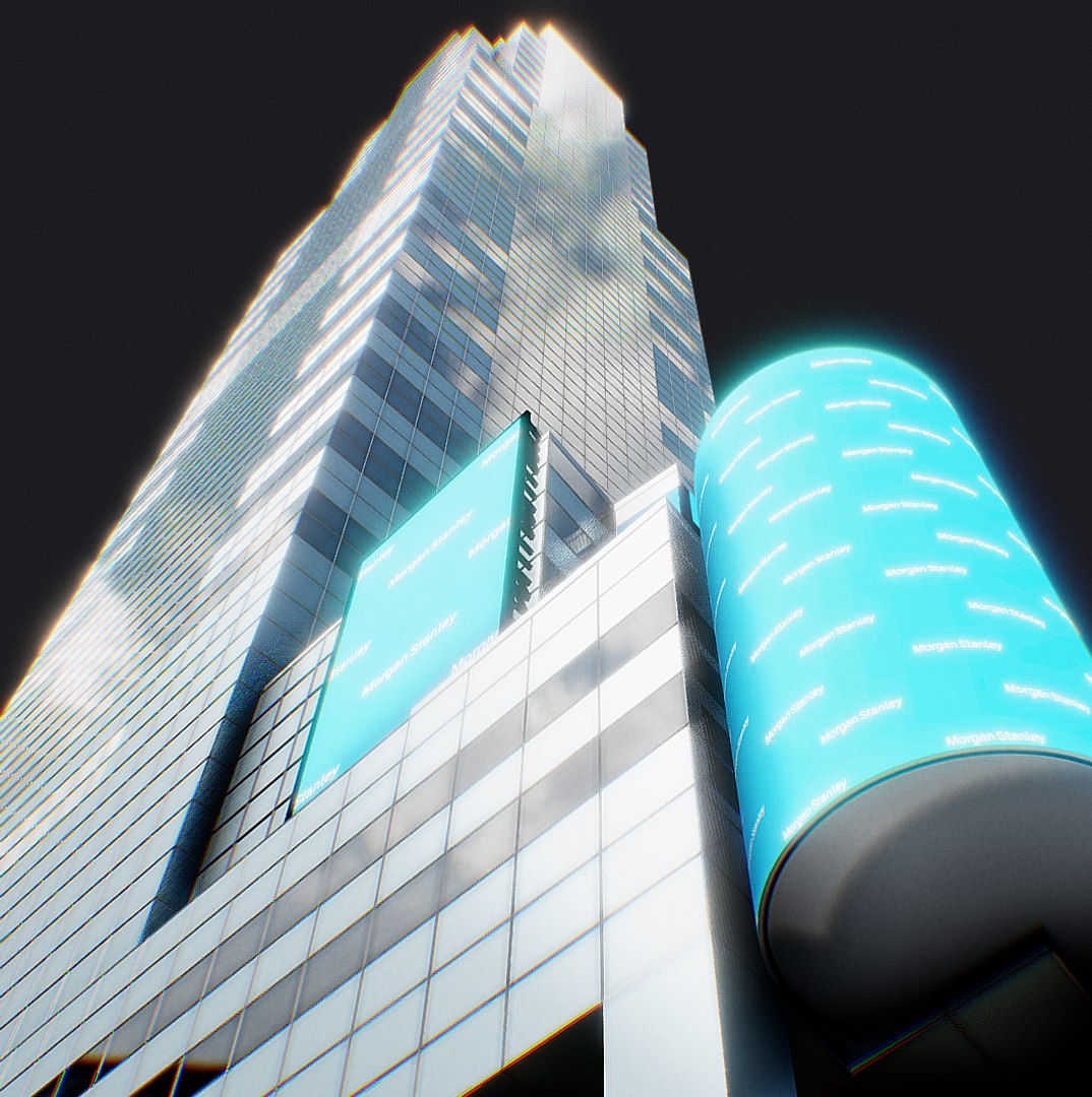 Times Square Building 3D model - TurboSquid 1886845