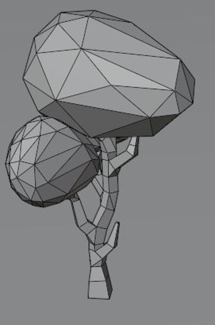 3D Low Poly Trees Model - TurboSquid 2092676