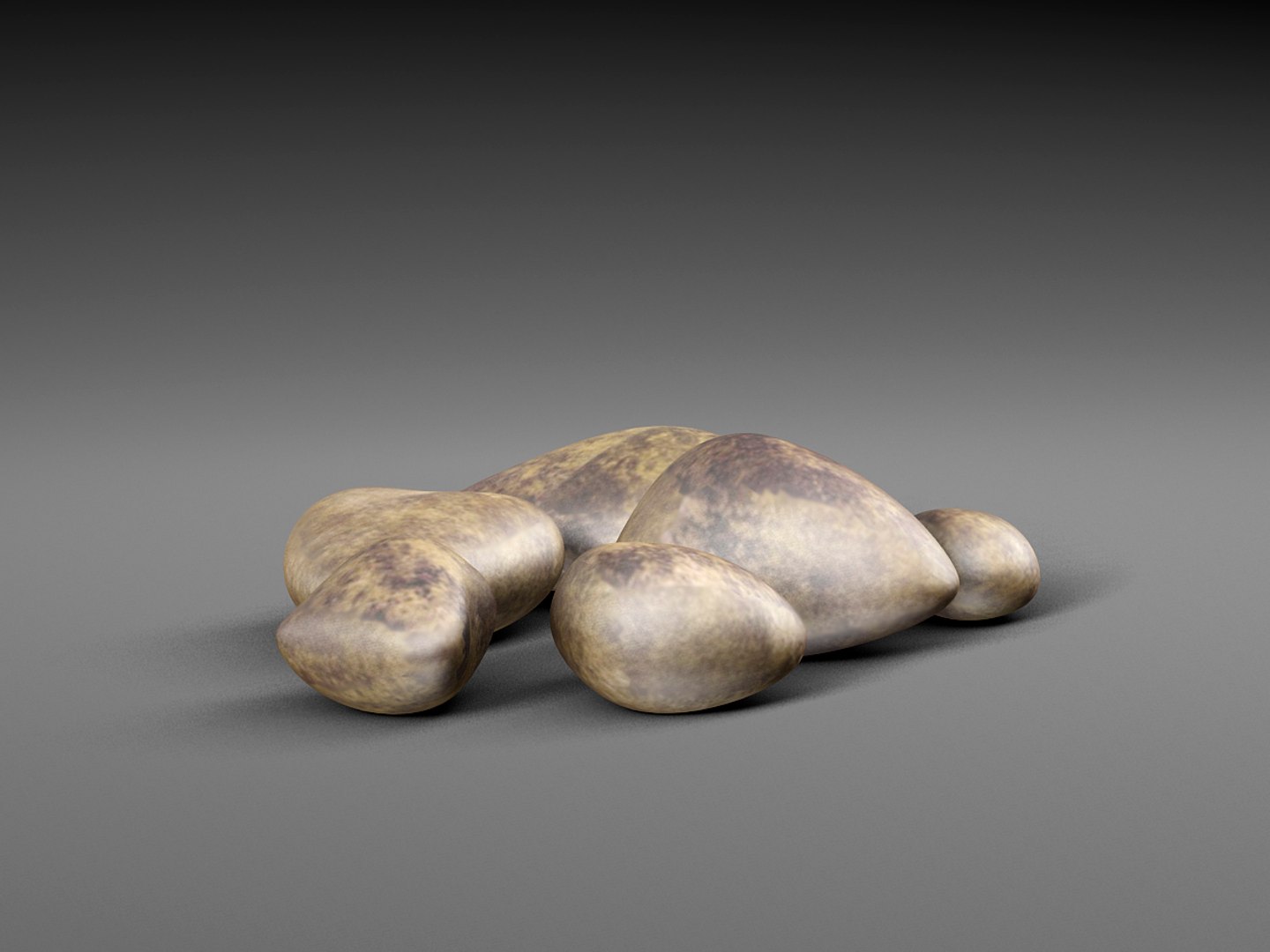 Realistic Stones 3D Model - TurboSquid 1259665